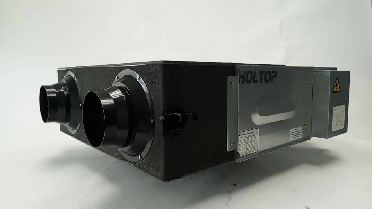 High Efficiency 250m3/h Air To Air Counter Flow Recuperator Heat Energy ...