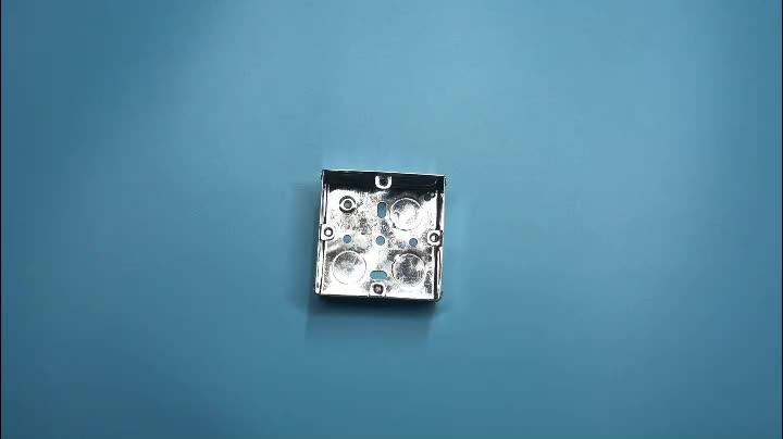 Wall Mounted Electrical Switch Back Installation Iron Boxes - Buy ...