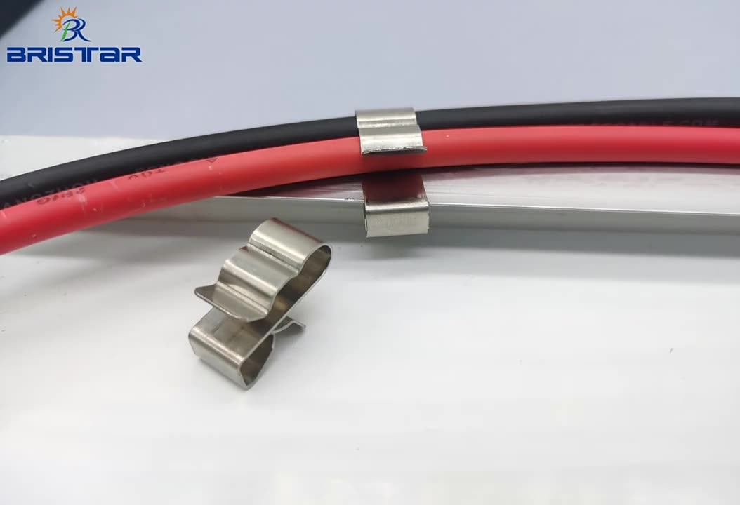 Stainless Steel 304 Pv Wire Clip Solar Panel Cable Clip - Buy Solar ...
