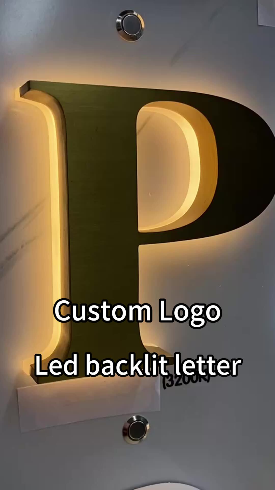 Customizable Led Illuminated Backlit Sign Channel Letter Signage For ...