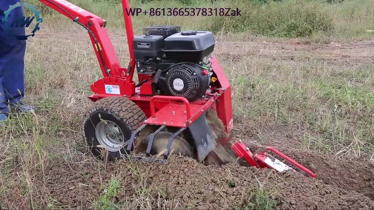 China Wholesale 15hp 600mm Trench Depth Walk-behind Trencher ...