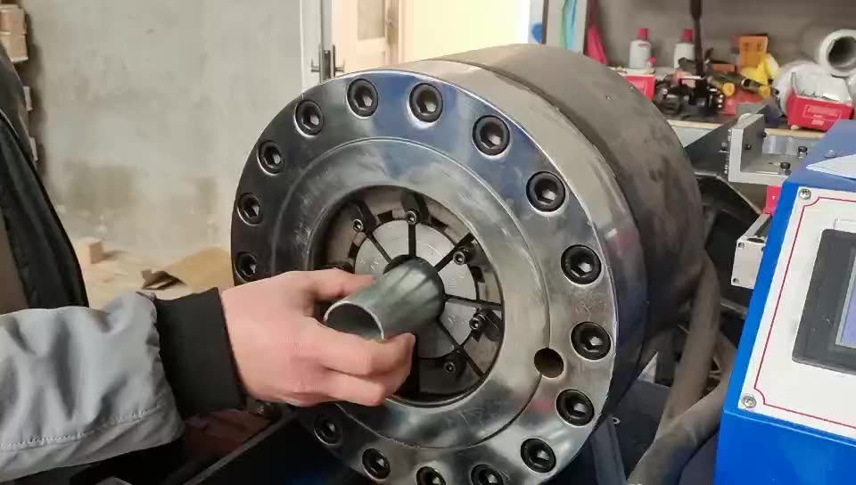 Pipe Shrinking Machine Hg51 Steel Pipe Tube Head Reduce Diameter Joints ...