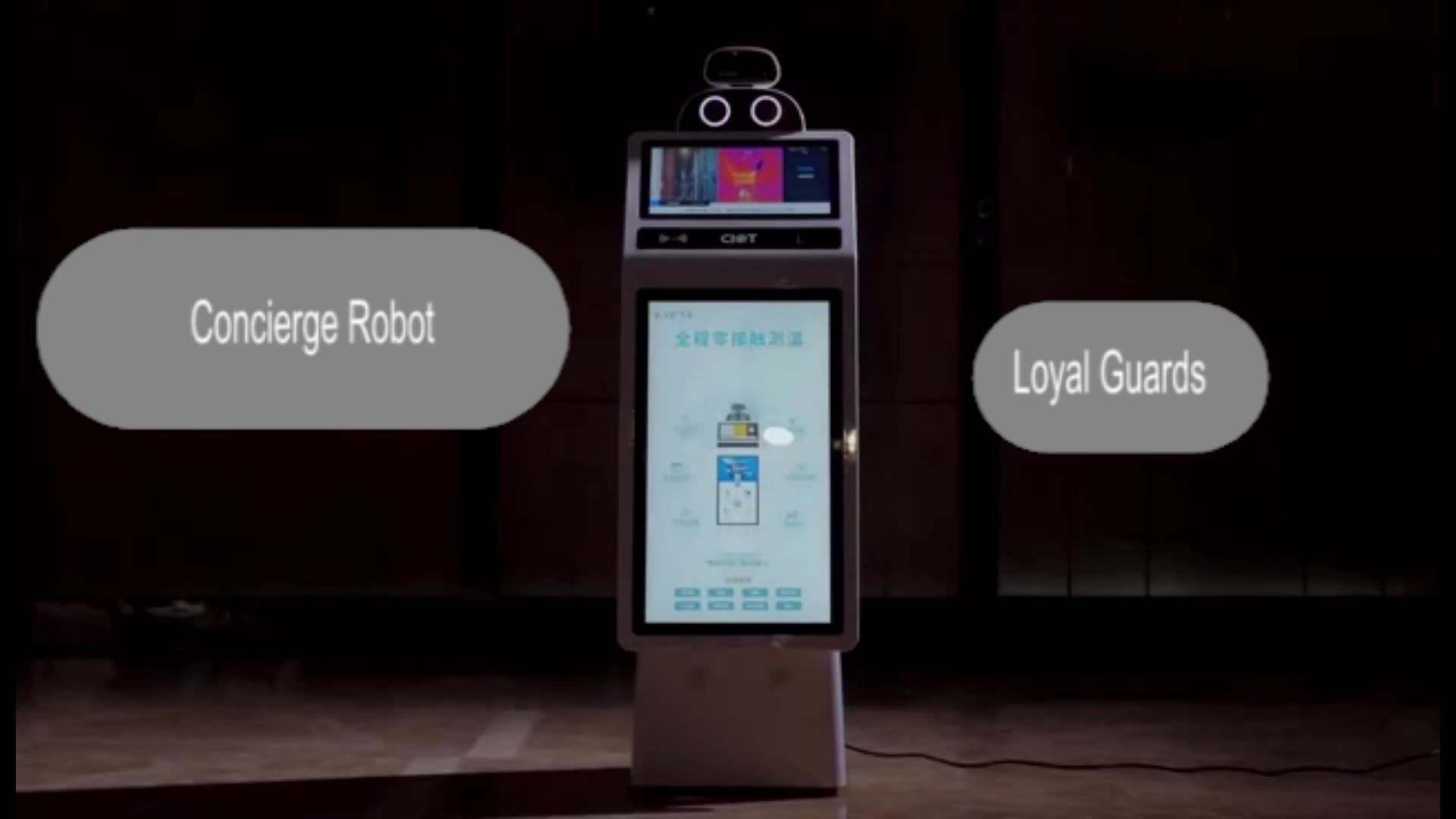 Artificial And Intelligent Temperature Measuring Reception Service ...