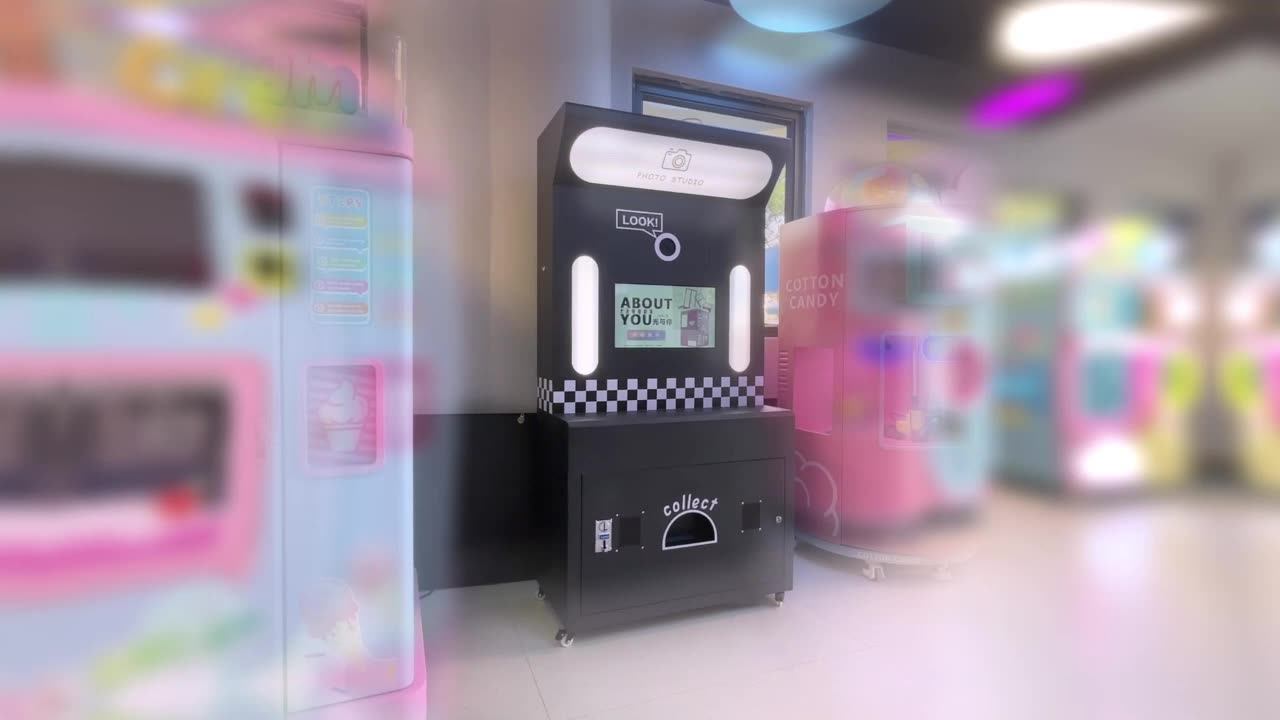 Funspace Shopping Mall Custom Good Quality Camera Photo Booth Design ...