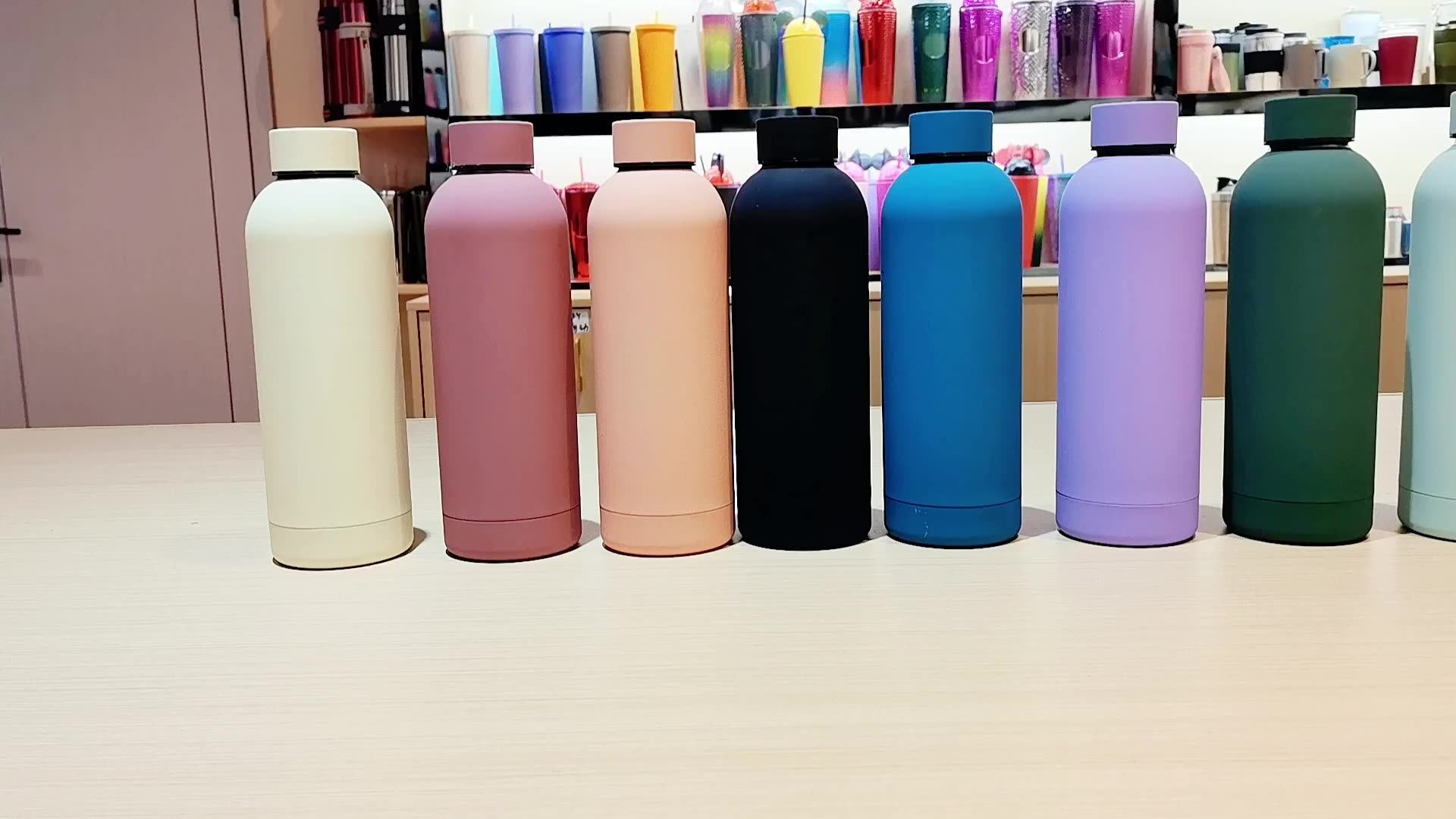 Small Mouth Water Bottle Cups Vacuum Flasks Thermoses Insulated Vacuum ...