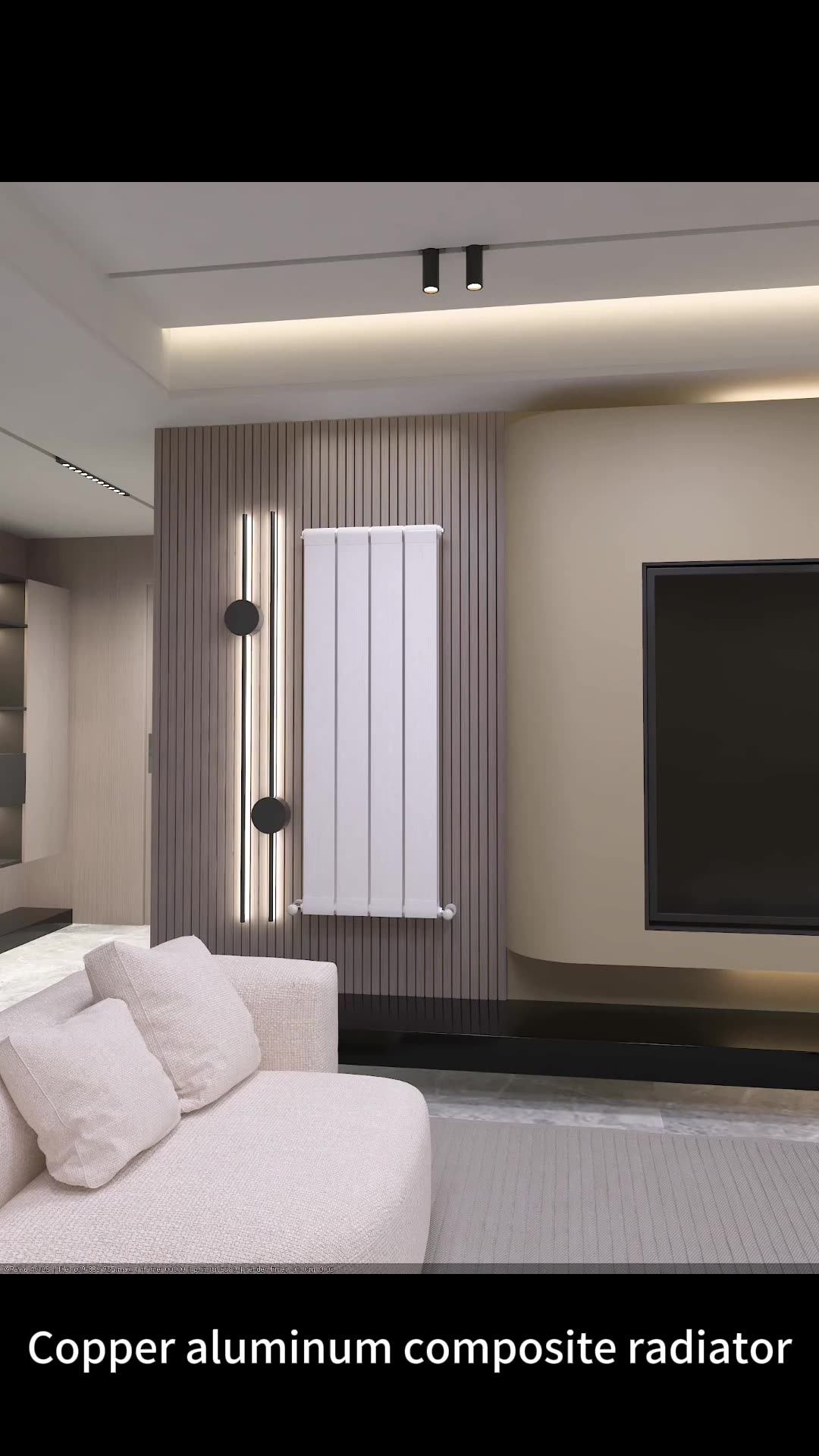 500 Mm Center Distance High Quality Bimetal Heating Radiators For ...