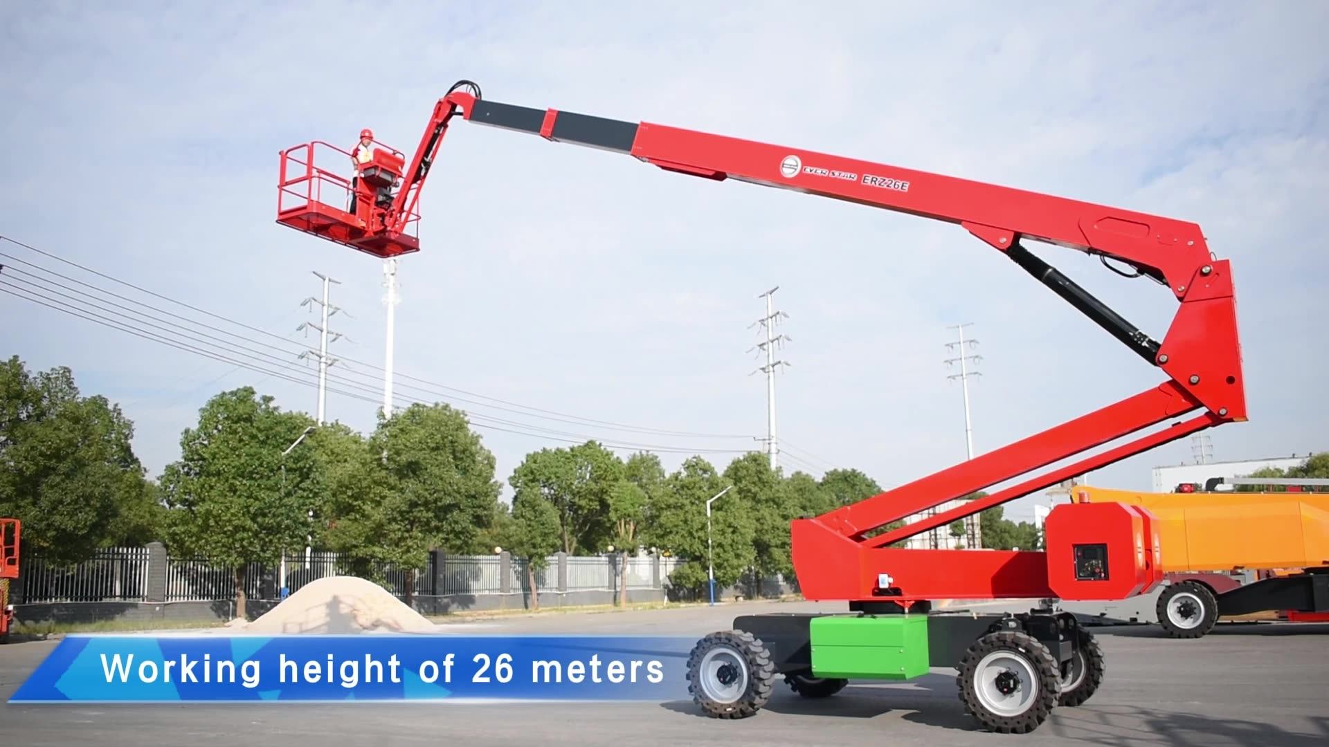 Hybrid Articulated Boom Lift Tables Cherry Picker Boom Lift - Buy ...