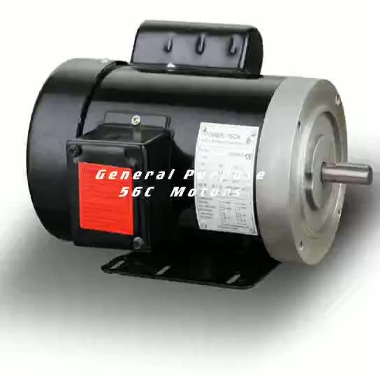 Nema General Purpose 1/3hp 56c 1800rpm Single Phase Ac Induction Motor ...