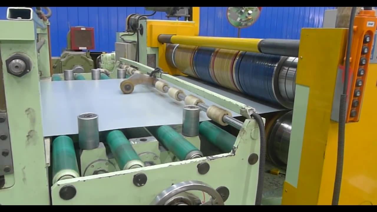 Horizontal Cold Rolled Steel Sheet Slitting Cutting Machine Series ...