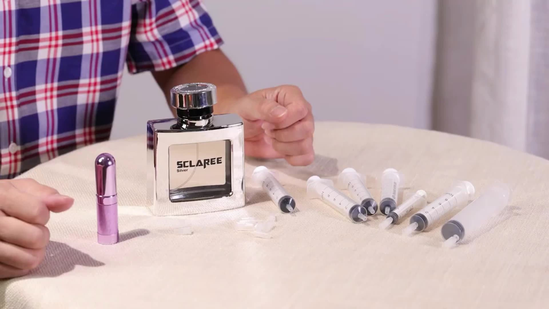 Mub Refilling Tools 10ml Plastic Syringe Perfume Dispenser Decanting ...