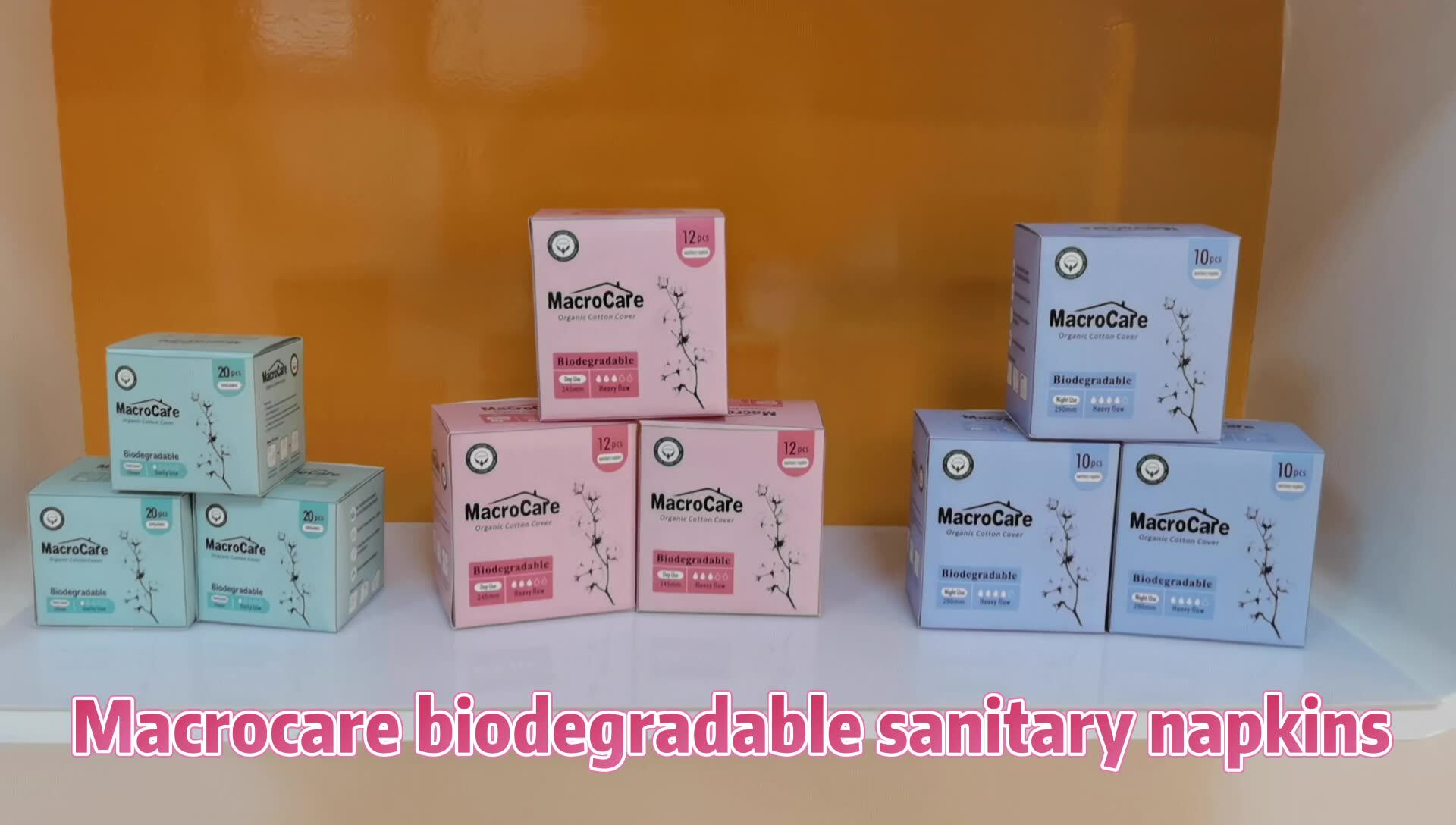 Eco-friendly Biodegradable Disposable Sanitary Towels Organic Pads ...