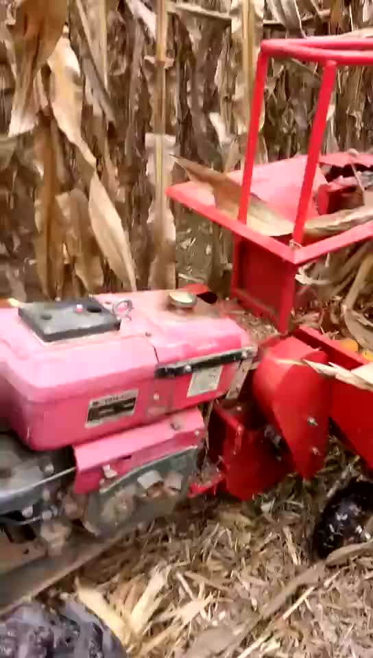 Hot Sale Low Cost Corn Harvester Corn Picker Harvester Walk Behind ...