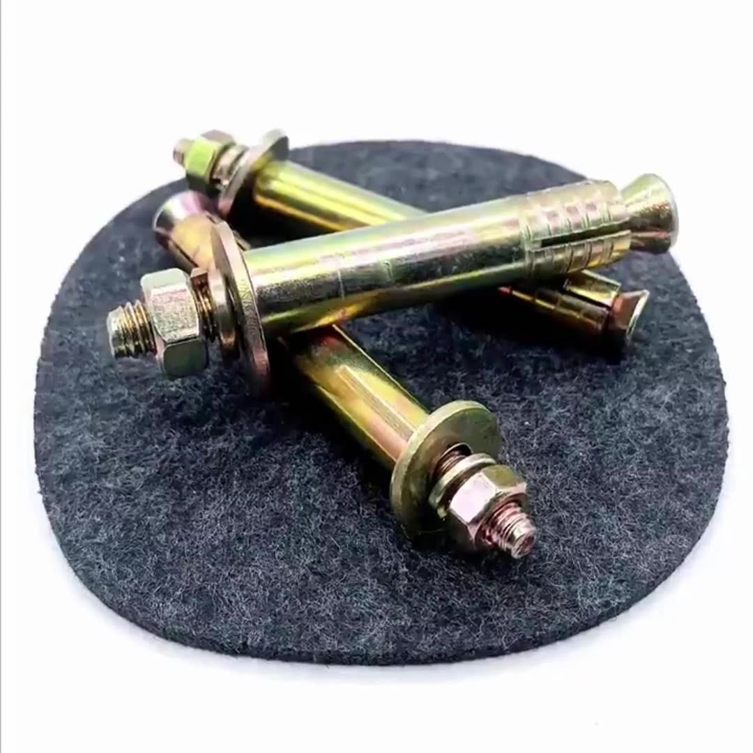 Heavy Duty Sleeve Anchor Elevator Expansion Bolt Galvanized Color Zinc ...