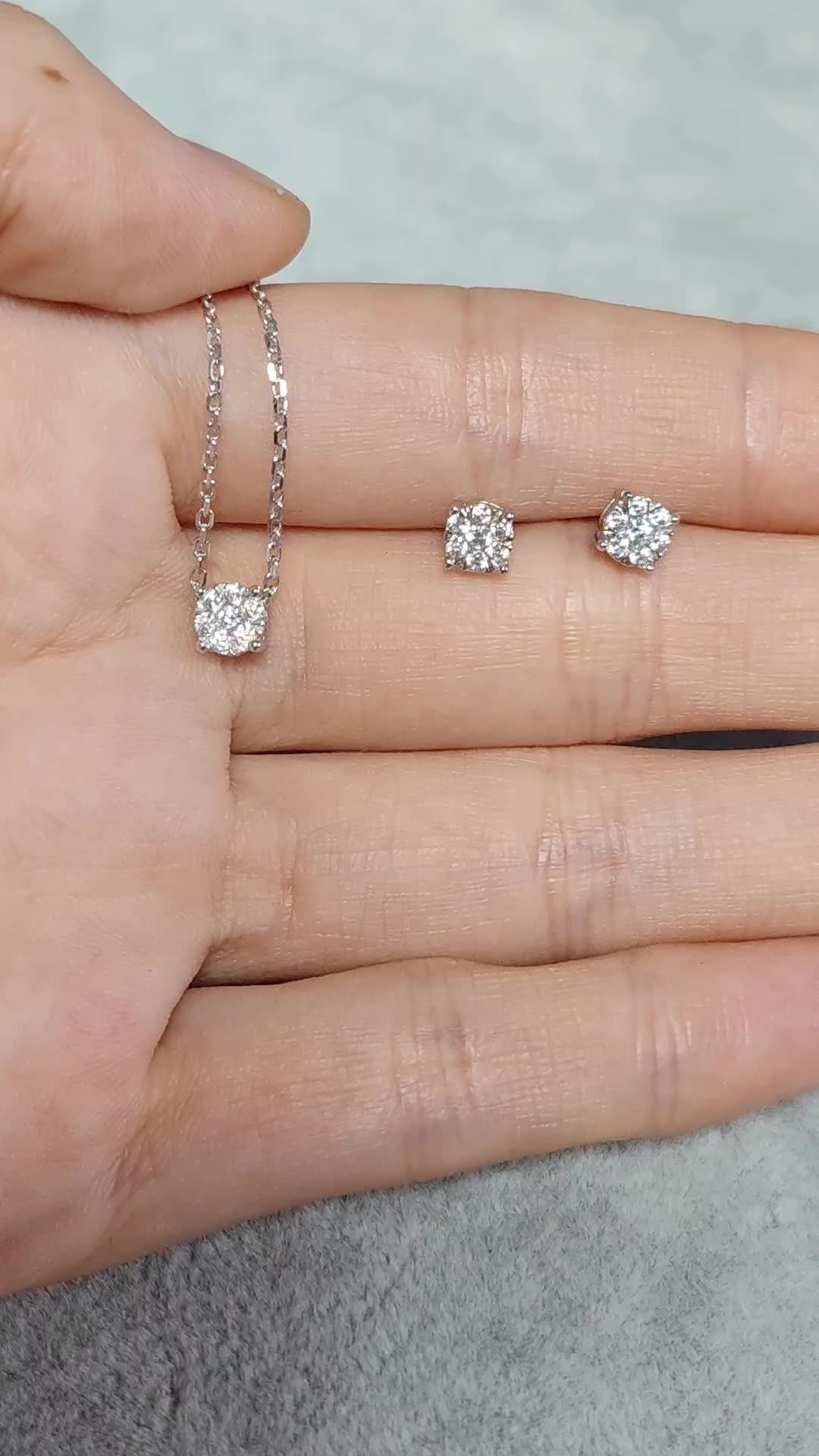 Su205 Abiding Fine Gold Jewelry Cvd/hpht/masonite Diamond 9k 10k 14k ...