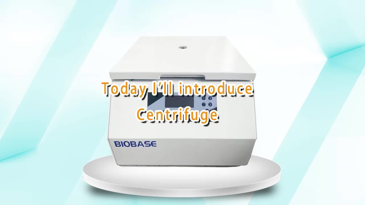 Biobase Centrifuge Bkc-th21rm With Real-time Display Microprocessor Control Table Top High Speed ...
