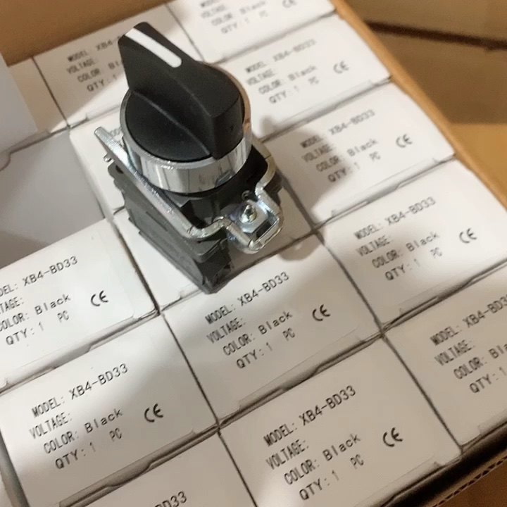 Xb4-bd33 22mm 3 Position Symbol Rotary Selector Switch - Buy Rotary ...