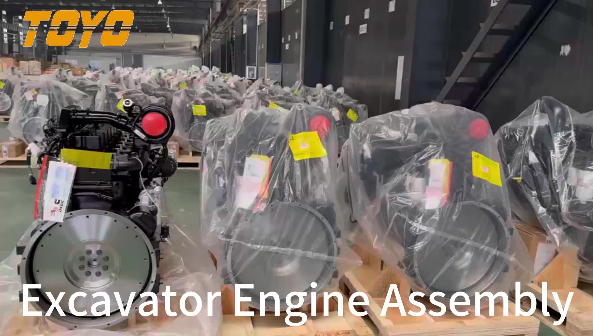 Excavator Complete Engine 6bt5.9 6bt Complete Engine Assembly For ...