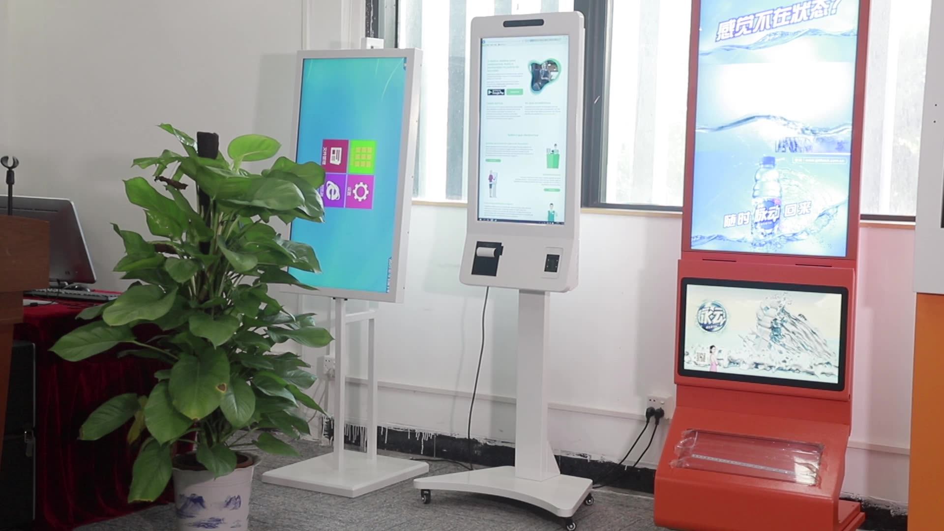 Self Ordering Touch Screen Freestanding Payment Interactive Self ...