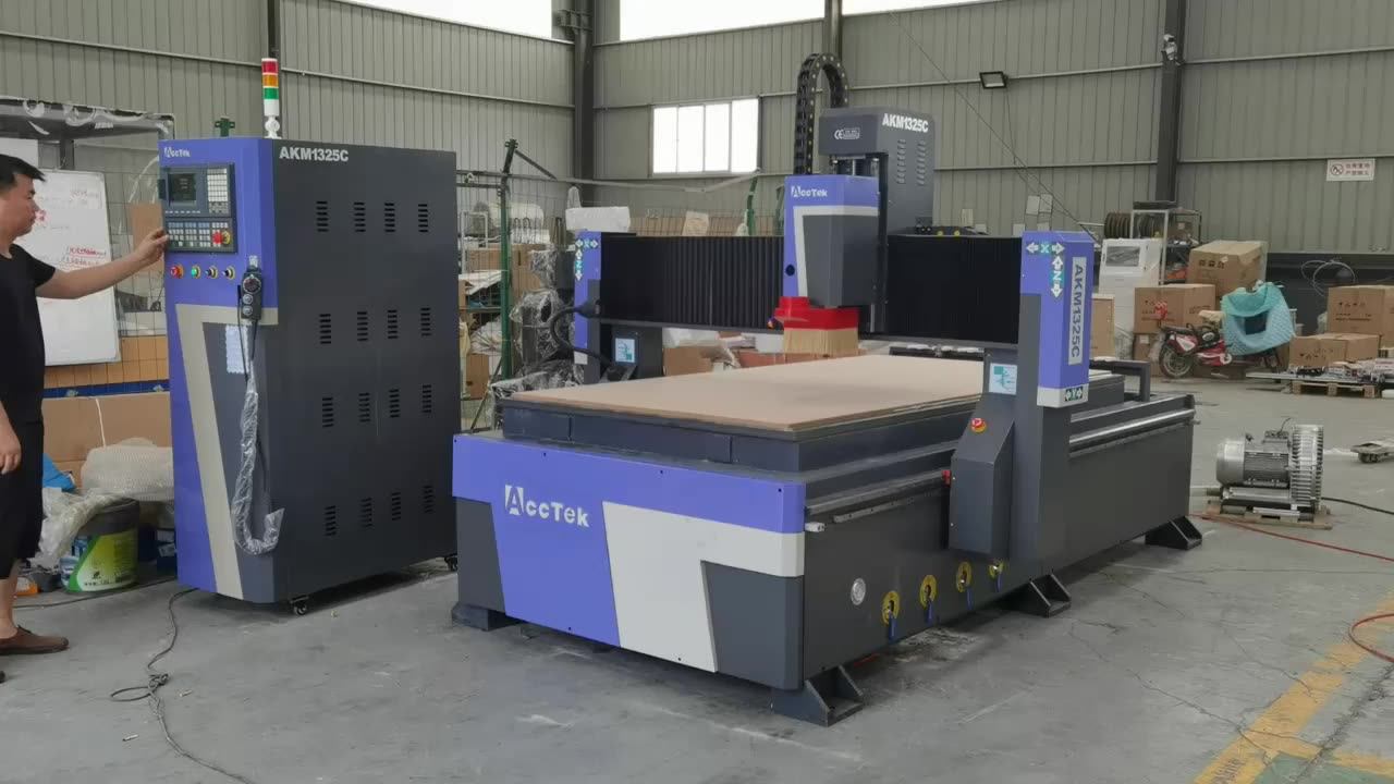 Manufacturer 4*8ft Wood Carving 3d Cnc Router System Machine 1325 ...