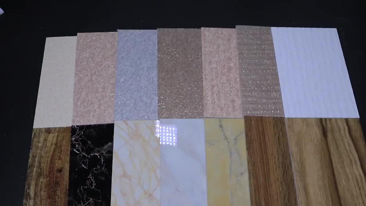 High Gloss And Matt Finished Uv Coated Pvc Marble Sheet - Buy High ...