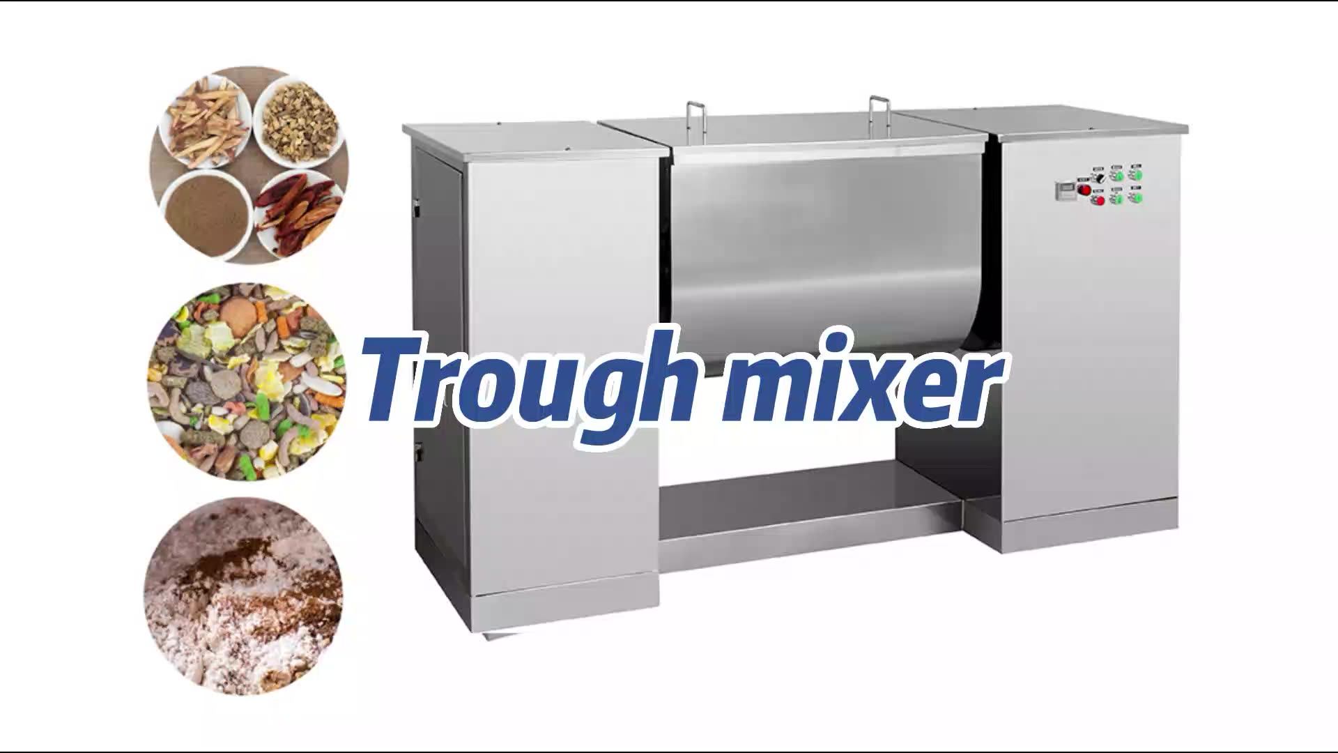 Hanyoo Trough Type Lithium Titanium Oxide Feed Plastering Mortar Mixer ...