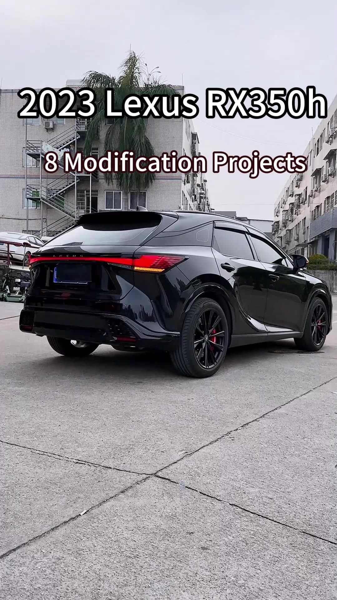 Car Body Kit For Lexus Rx Rx350h Rx450h 2023 2024 Upgrade Modified ...