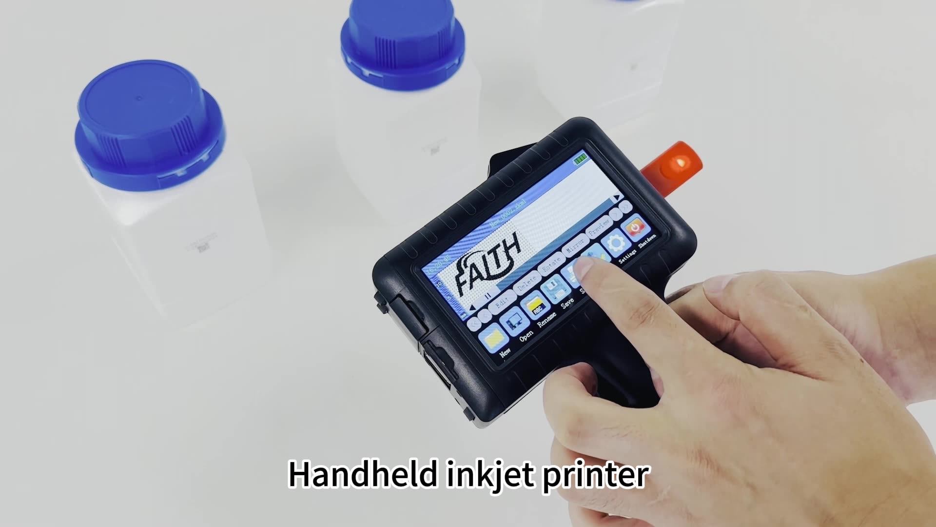 Good Product Tij Handheld Inkjet Printer Popular Continuous Printing ...