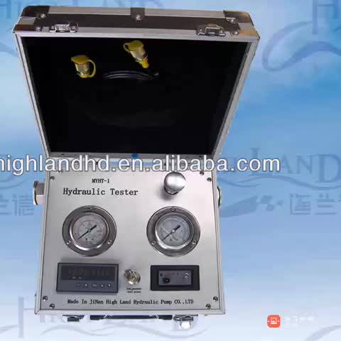 Myht 1-5 Portable Hydraulic Tester Hydrostatic & Proof Pressure Test ...
