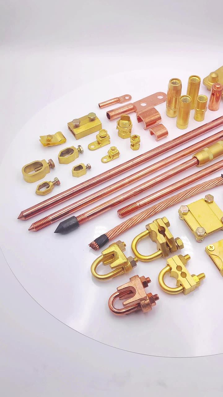 Earthing And Lightning Protection System Earth Rod,Copper Clad Steel ...