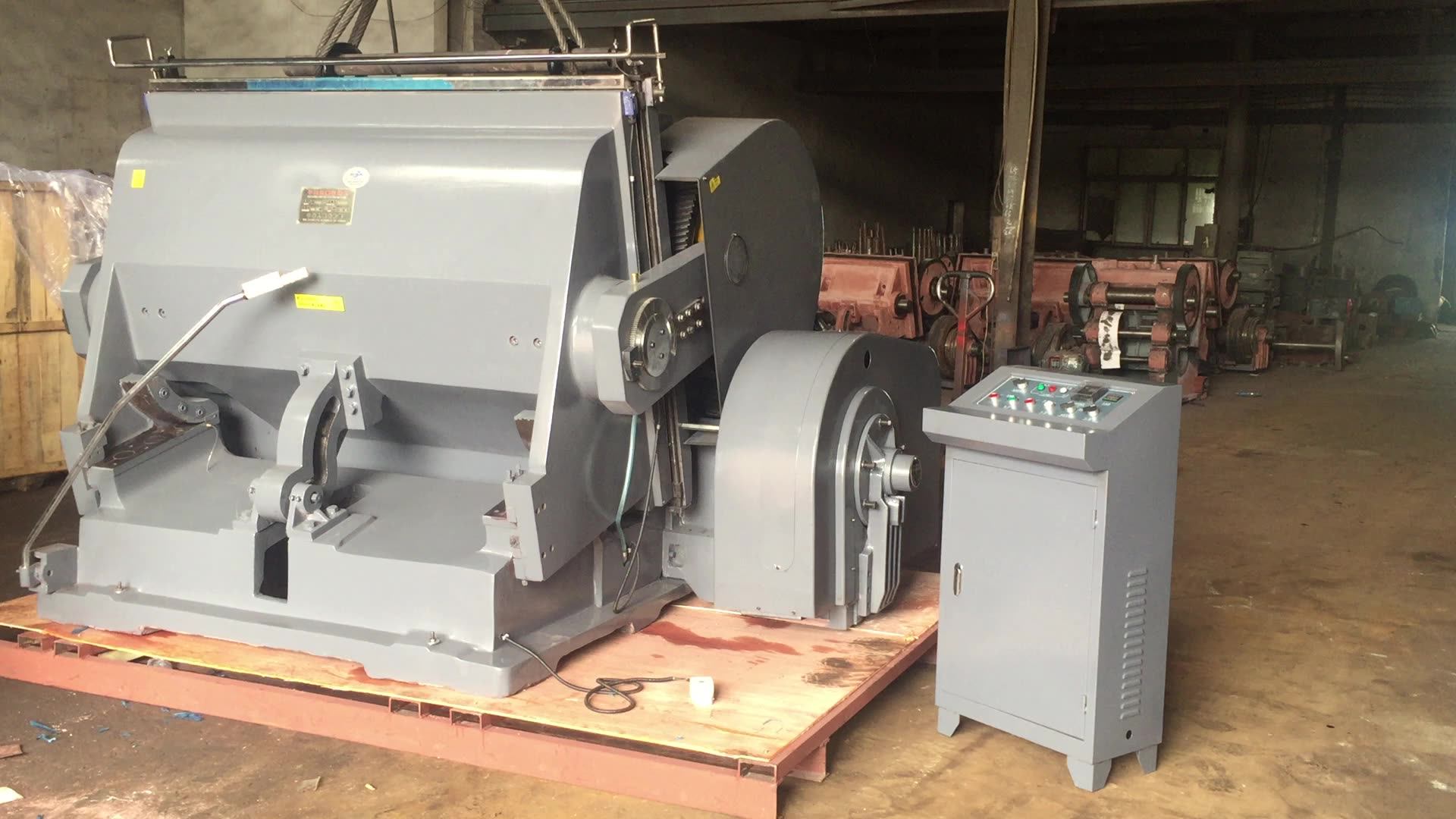 Ml2000 Manual Corrugated Carton Platen Die Cutting And Creasing Machine ...