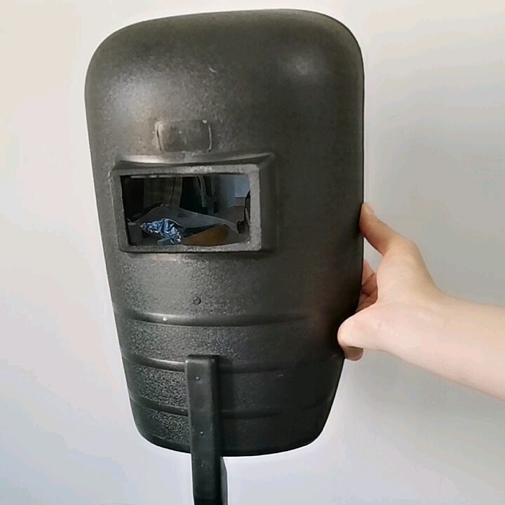 Manual Face Shield Plastic Handheld Foldable Welding Mask Lens Head ...