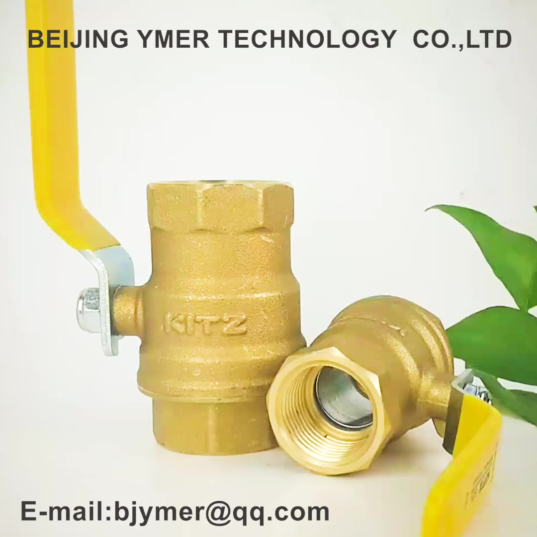 Wholesale High Quality Kitz Type 600 Forged Sza Brass Ball Valve Threaded Full Bore For Water ...