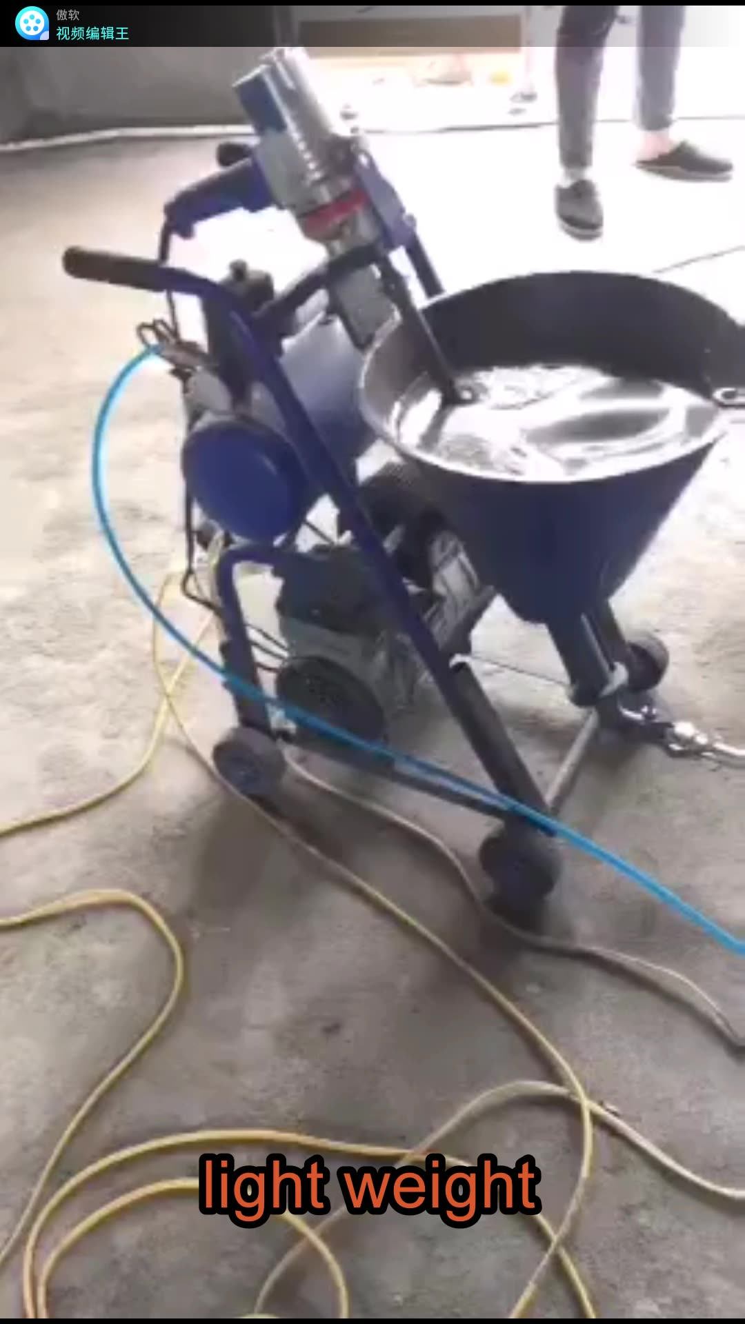 Construction Tools High Pressure Cement Grouting Spraying Plaster ...