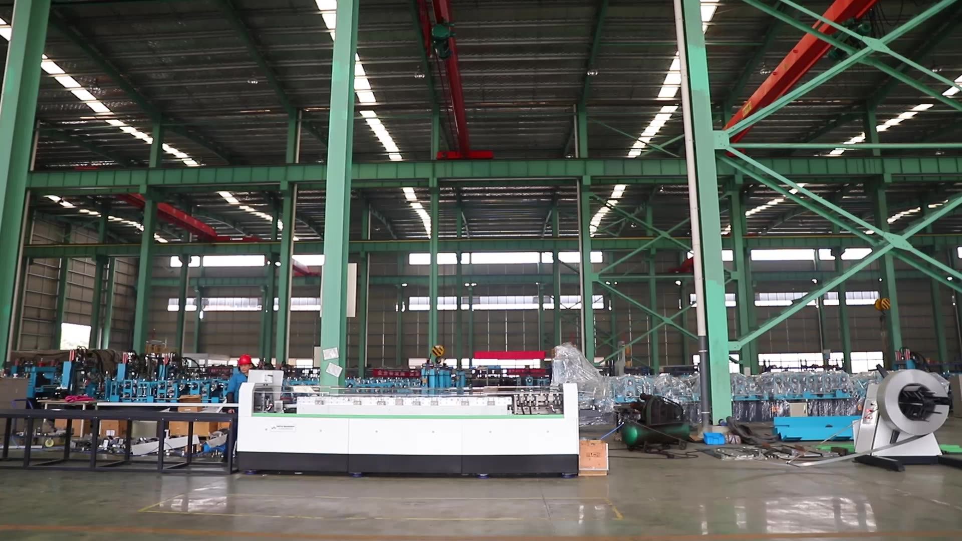 Customized Cu Profile Steel Purlin Light Gauge Steel Frame Machine For ...