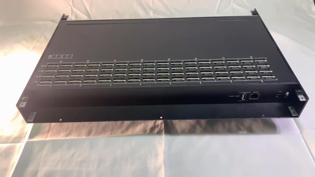 Hot Sale 4g Lte Sk 32 Port 128 Sim Slots Gsm Gateway Multi Sim Bulk Sms ...