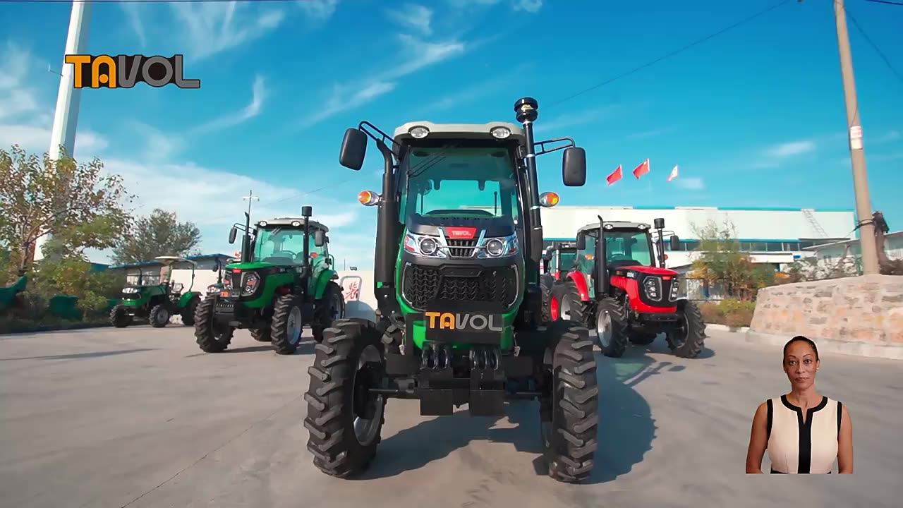 Tavol Brand 70hp Tractors For Agriculture With Wide Tyre - Buy Tavol ...