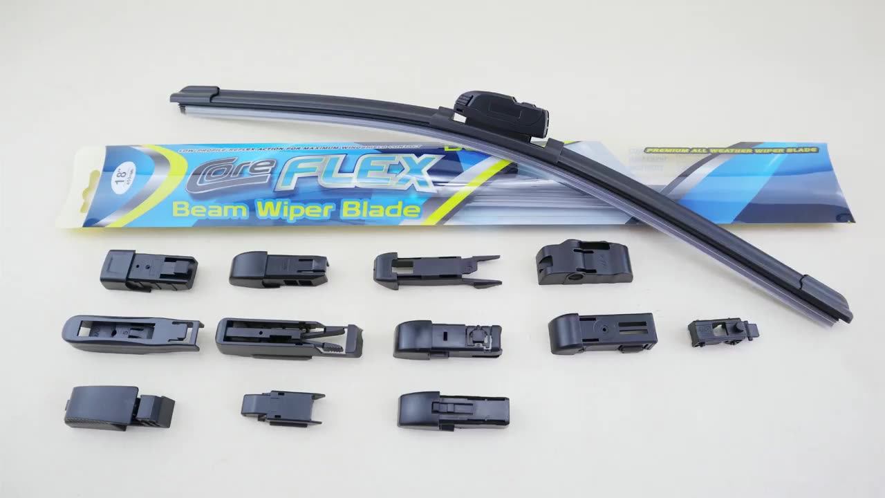 Multifit Flat Wiper Blade Adapt Auto Front Glass Yiwu Car Accessories ...