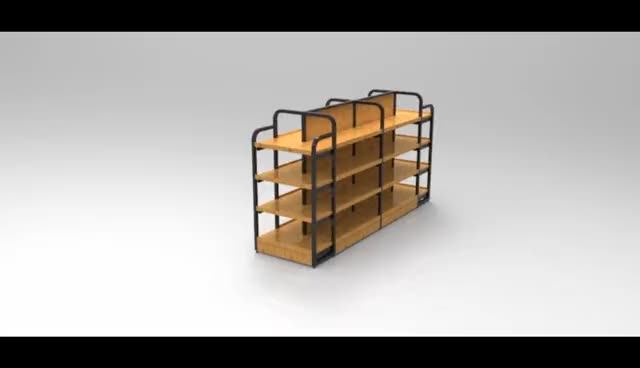 New Shelf Stacking Racks \& Shelves Display Snacks Of Supermarket ...