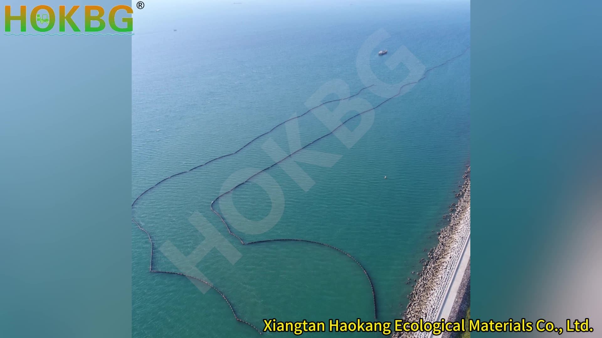 Hokbg Marine Floating River Turbidity Oil Spill Containment Boom And ...