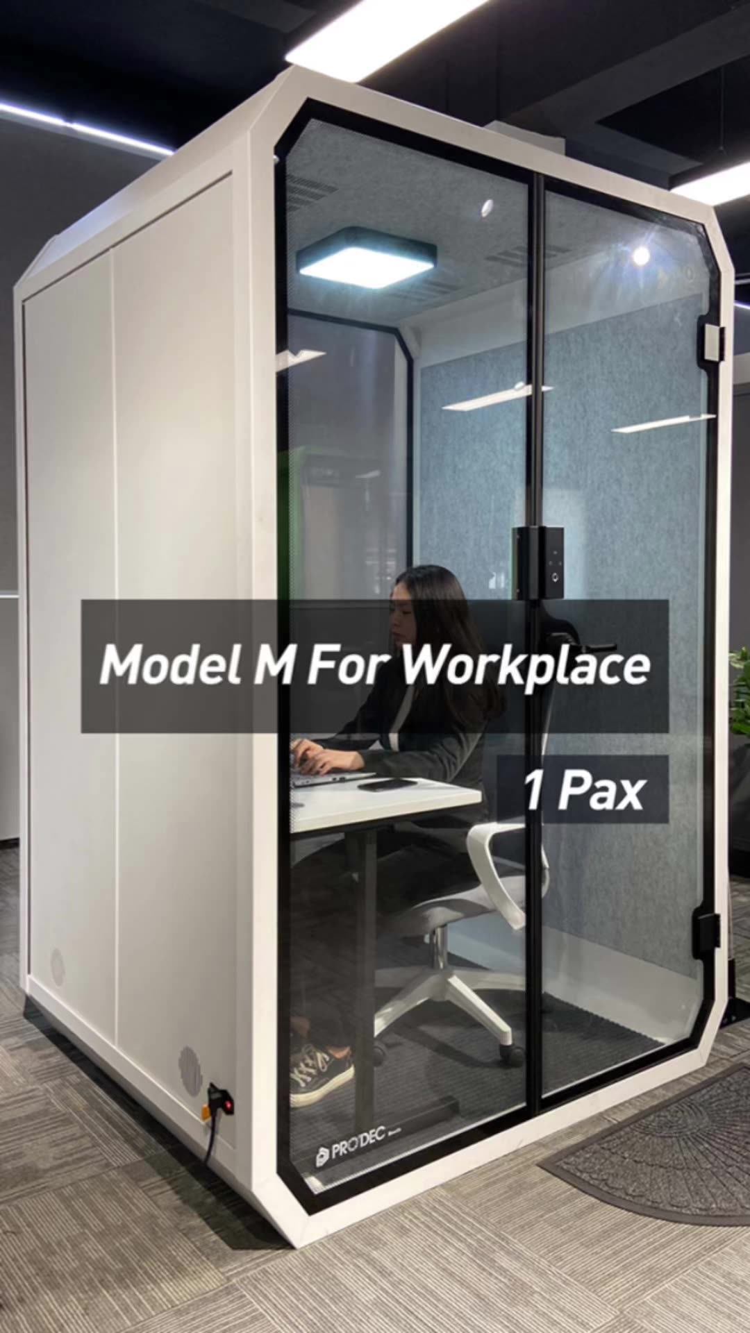 Mobile Quiet Room Office Pod Sound Outdoor Silent Box Telephone Booth ...