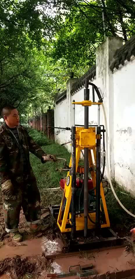 50m Portable Small Geological Exploration Drilling Rig Mini Coring Rig ...