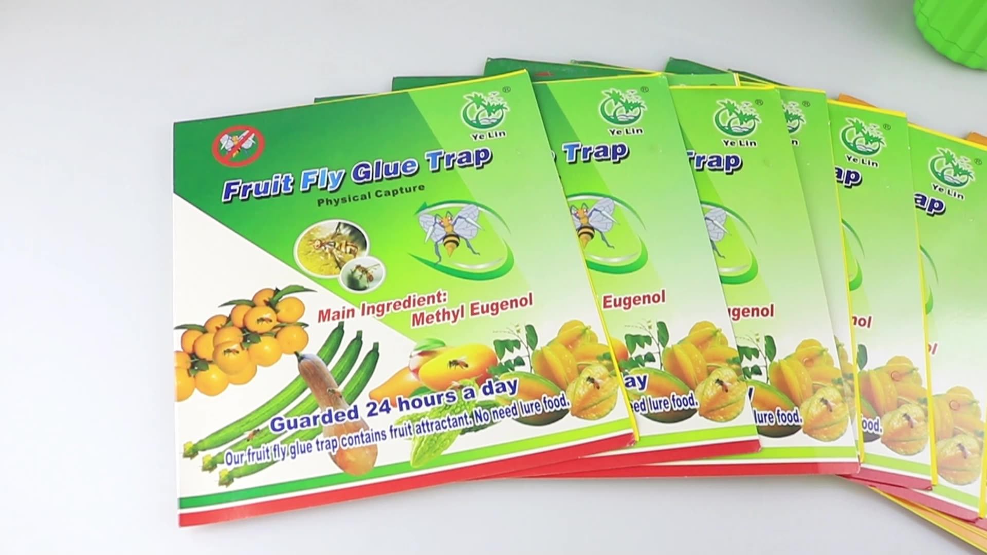 Flying Killer Sticky Glue Paper Indoor Outdoor Garden Plant Bug Sticker ...