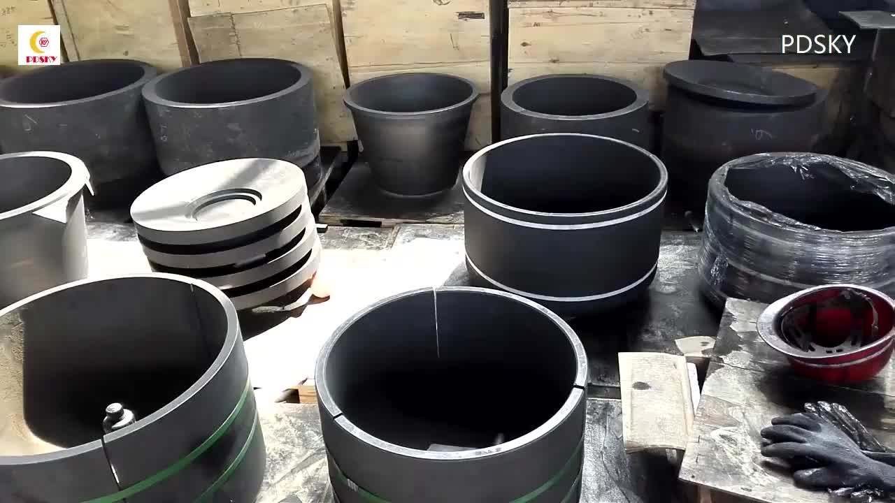 Gold Melting Graphite Crucible / Gold Crucible,Silver Smelting Pot ...