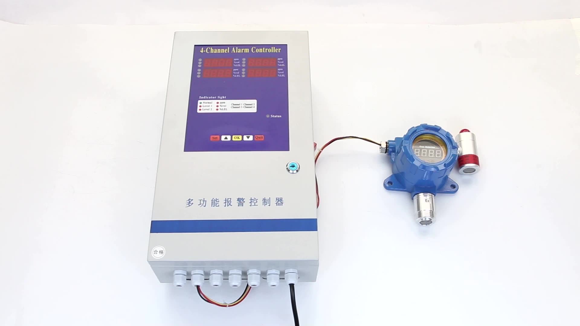 Explosion Proof H2 Monitor Hydrogen Gas Detector - Buy Hydrogen Gas ...