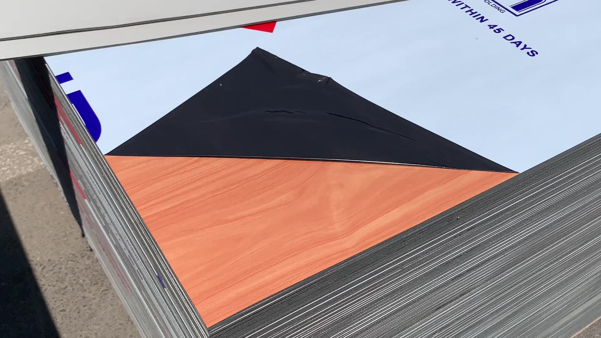 Luar Ruangan 4mm Pvdf Pe Alucotbon Acp Acm Papan Aluminium Komposit ...