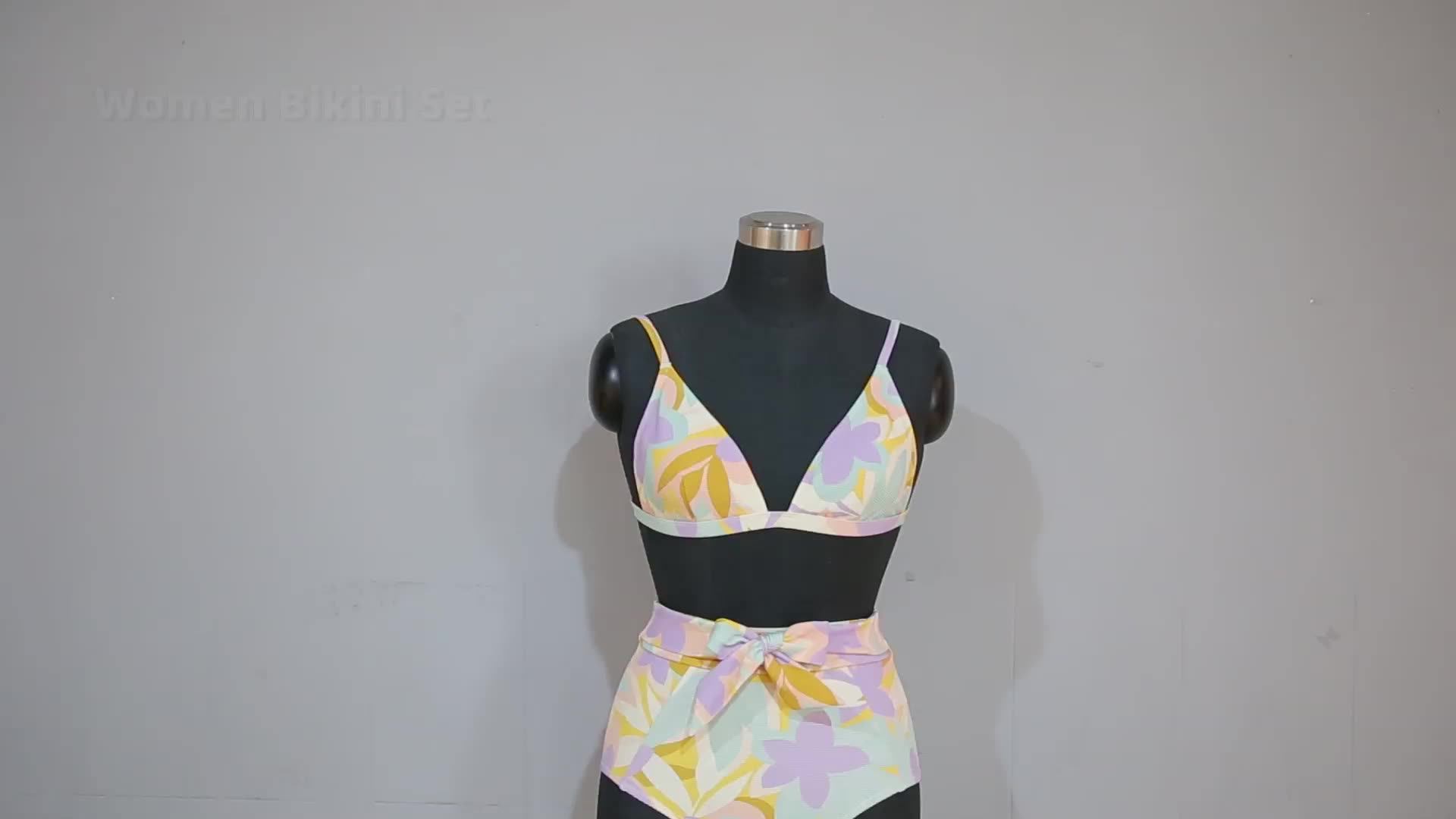 2023 Bikini Femme Maillot De Bain Two Piece Logo Bathing Suits Designer ...