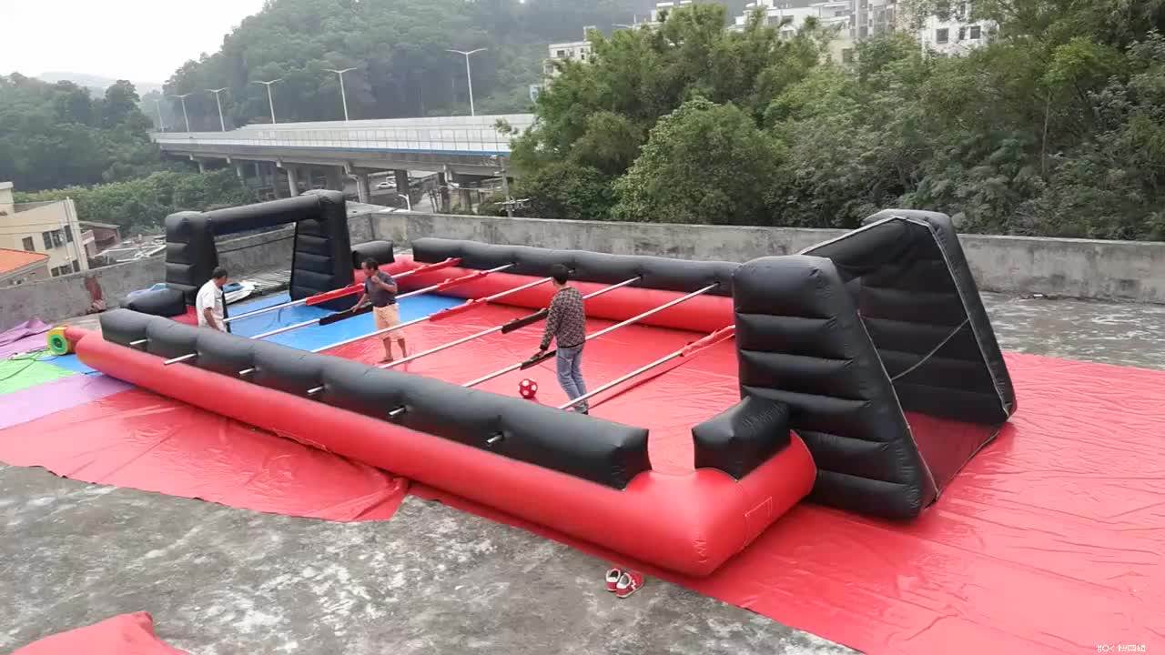 New Commercial Inflatable Football Field / Inflatable Human Table ...