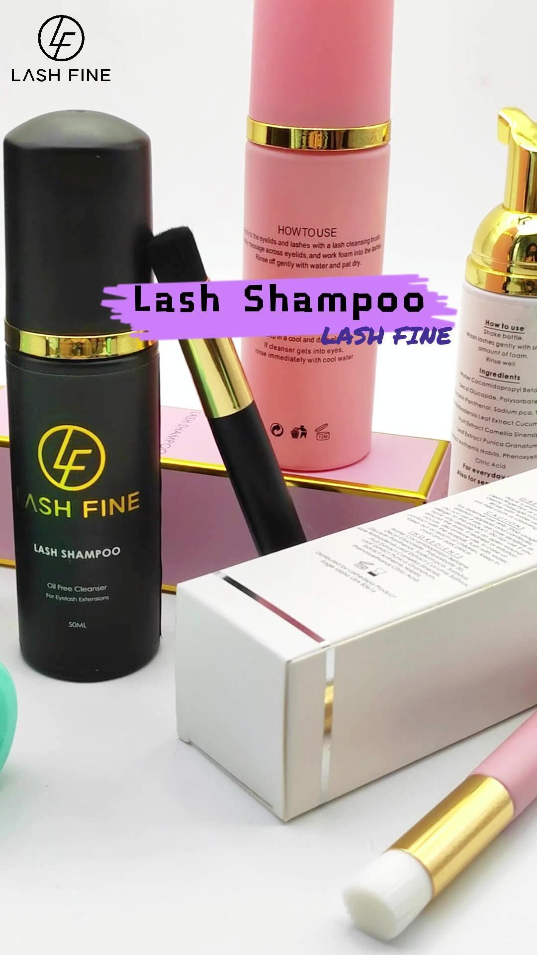 Pink Formula Custom Fragrance 50ml Foaming Lash Extension Eyelash ...