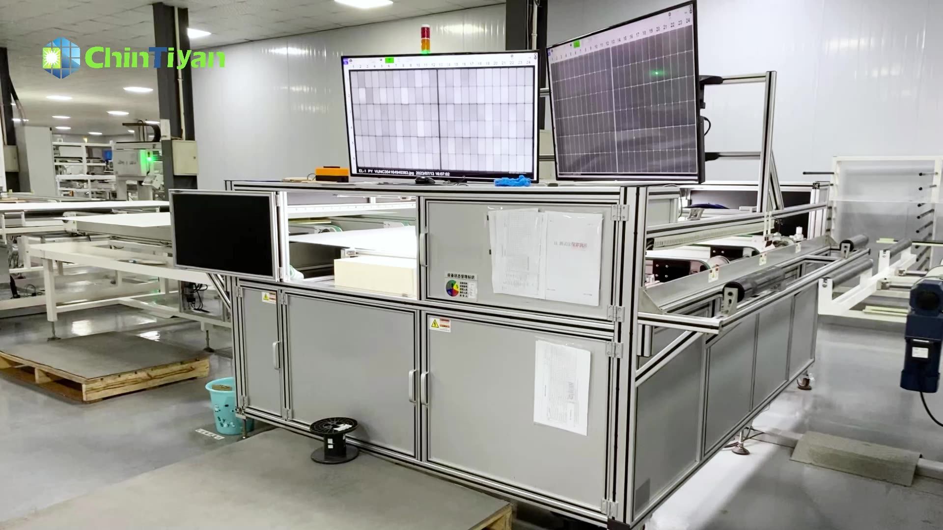 El Detection And Appearance Tester Integrated Machine Solar Panel ...