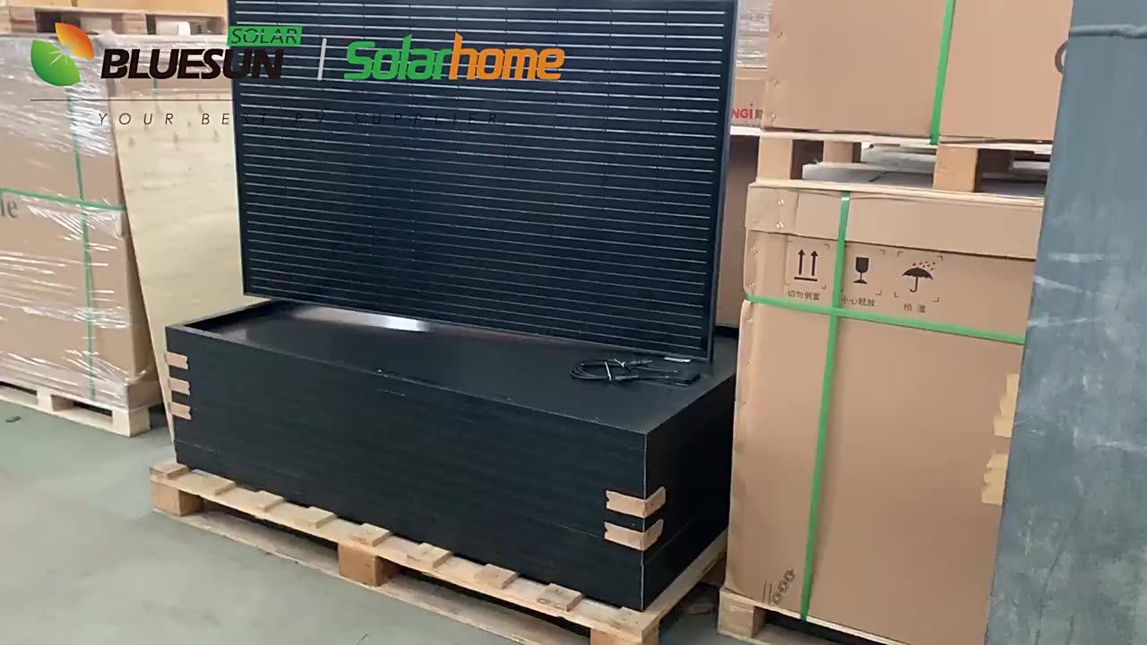 Usa Full Black Trina Glass Solar Panel 330w 300w 310w 320w Solar Panels ...